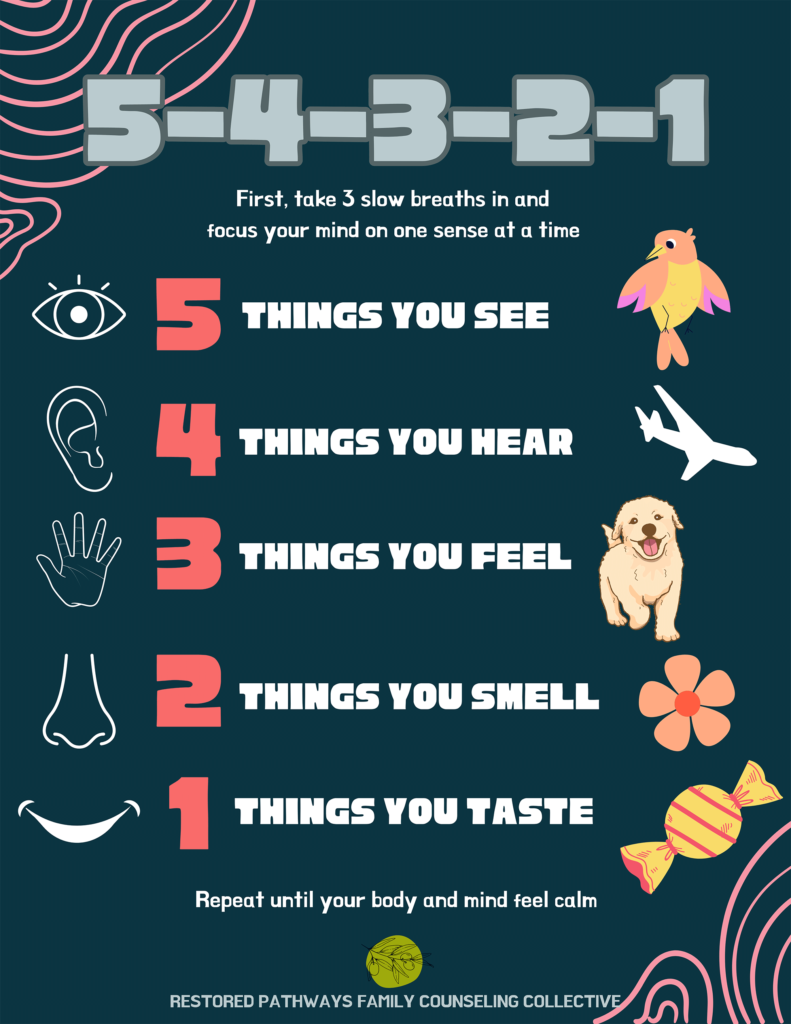 The 5-4-3-2-1 Grounding Technique for Kids